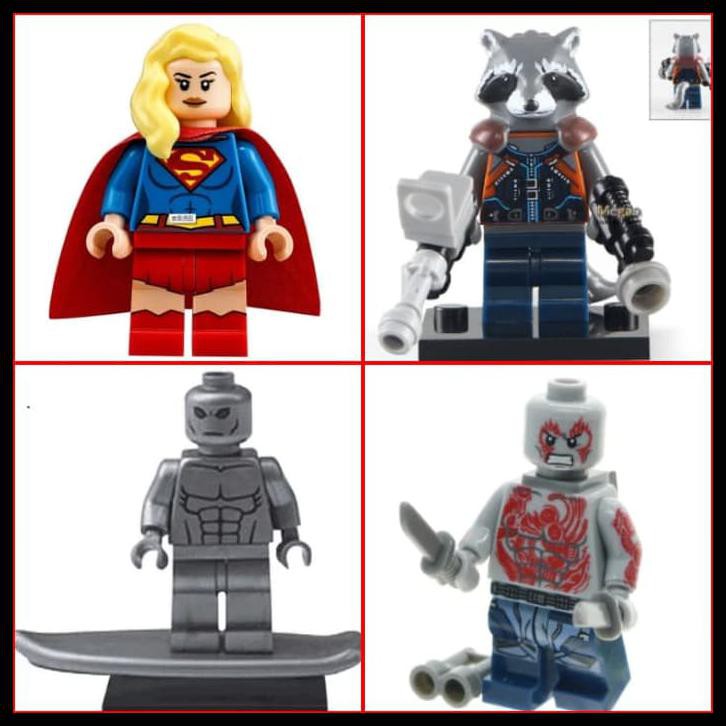 Jual Trend Teraru Lego Xinh Ironman Black Panther Minifigures 8Box She ...