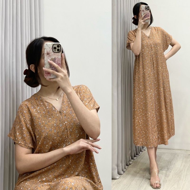 Jual Daster modern bumil busui motif bunga by amariel dainik daily ...