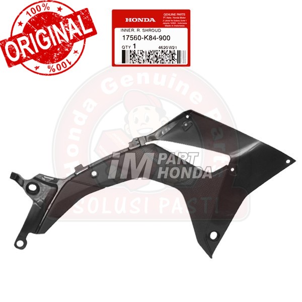 Jual Original !! Shroud R Inner Sayap Dalam Kanan CRF 150 L 17560-K84 ...
