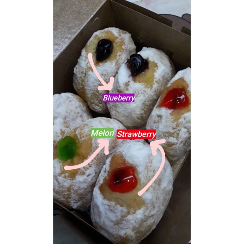 Jual [SURABAYA&SEKITARNYA] BOMBOLONI ISI SELAI/DONAT ISI/DONAT FILLING ...