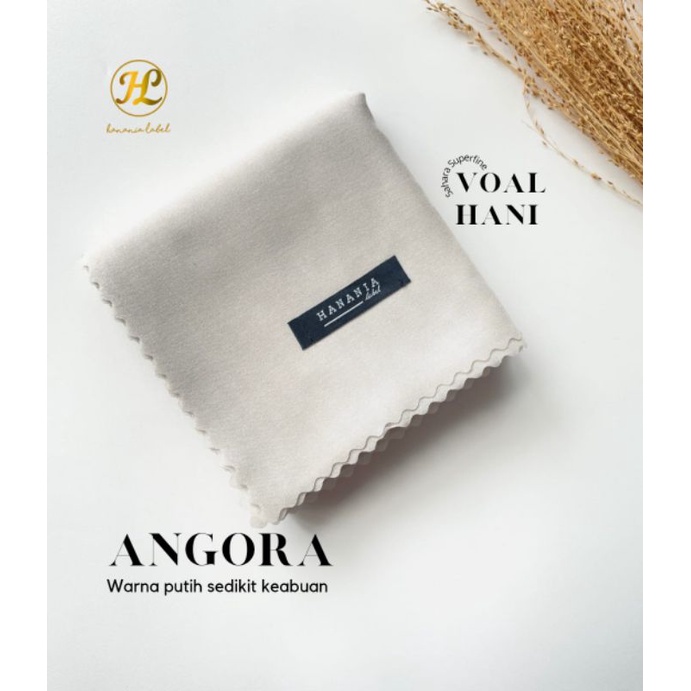Jual HANANIA LABEL- HANI VOAL SAHARA SUPERFINE | CREAM PUTIH BROKEN ...