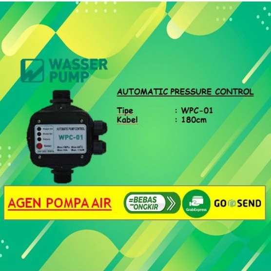 Jual Automatic Pressure Control Wasserpump - Tipe WPC-01 & WPC-01P | Shopee Indonesia