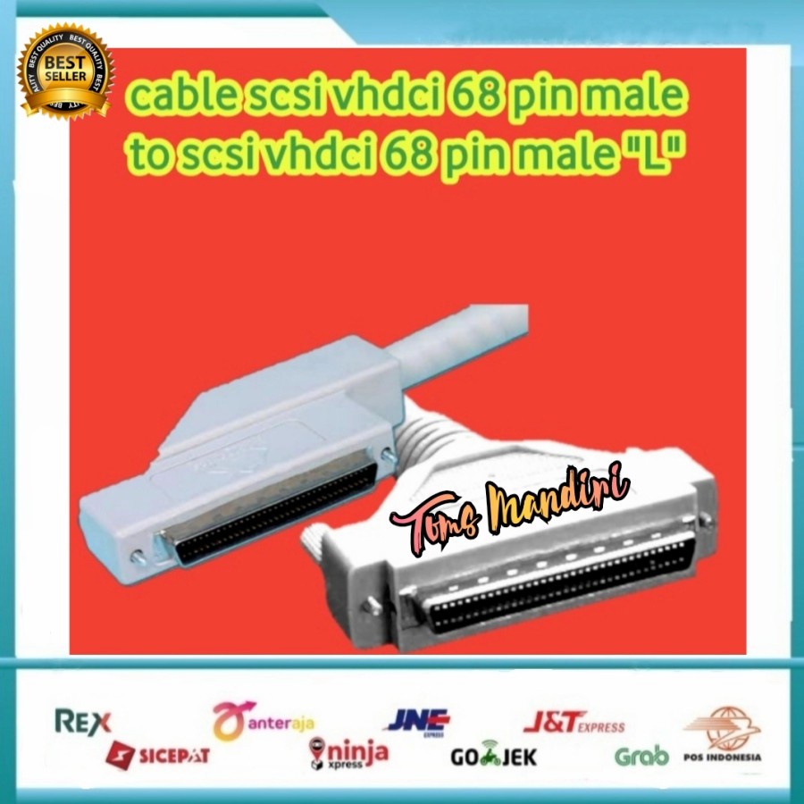 Jual Cable scsi vhdci 68pin Male to vhdci 68pin Male 3 Meter Model L | Shopee Indonesia
