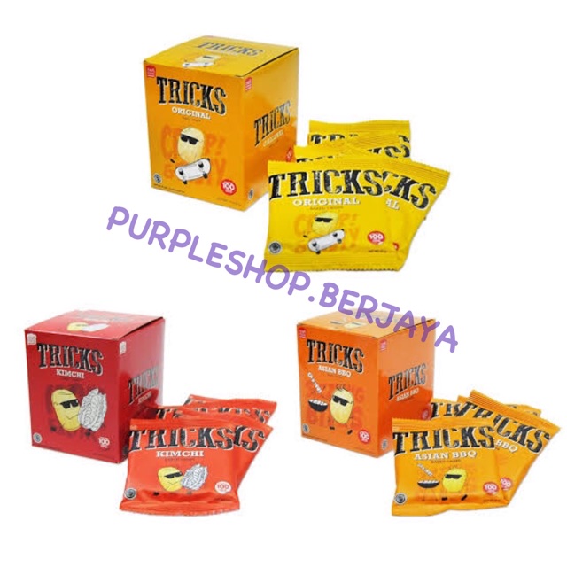 Jual Tricks Baked Crisps 3 Varian Rasa - Biskuit Panggang Rendah Kalori ...