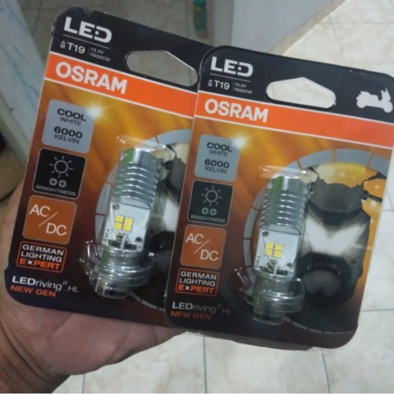 Jual lampu motor led osram LED H6 M5 lampu utama motor K1 AC/DC universal PNP osram semua motor ...