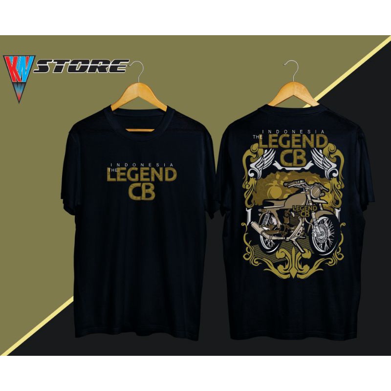 Jual kaos sablon CB legend,bisa custom desain sesui keinginan | Shopee ...