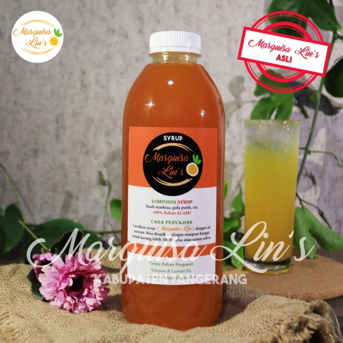 Jual Sirup Markisa Homemade - Marquisa Lin's 1 Liter | Shopee Indonesia
