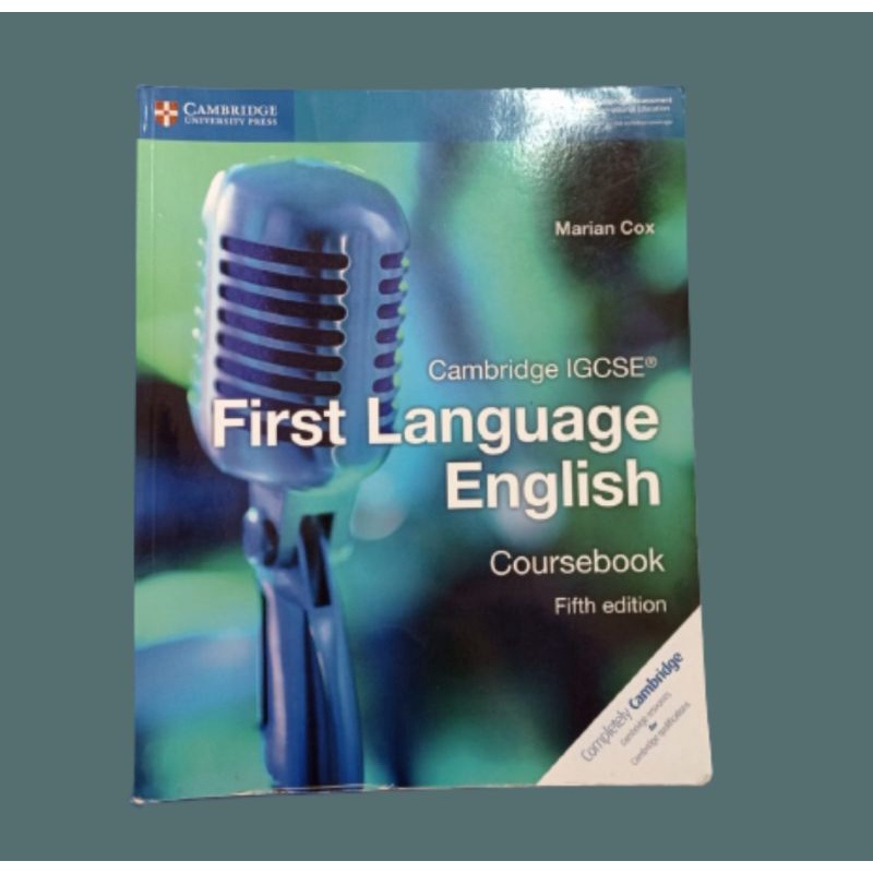 Jual Cambridge IGCSE first language English coursebook (preloved ...