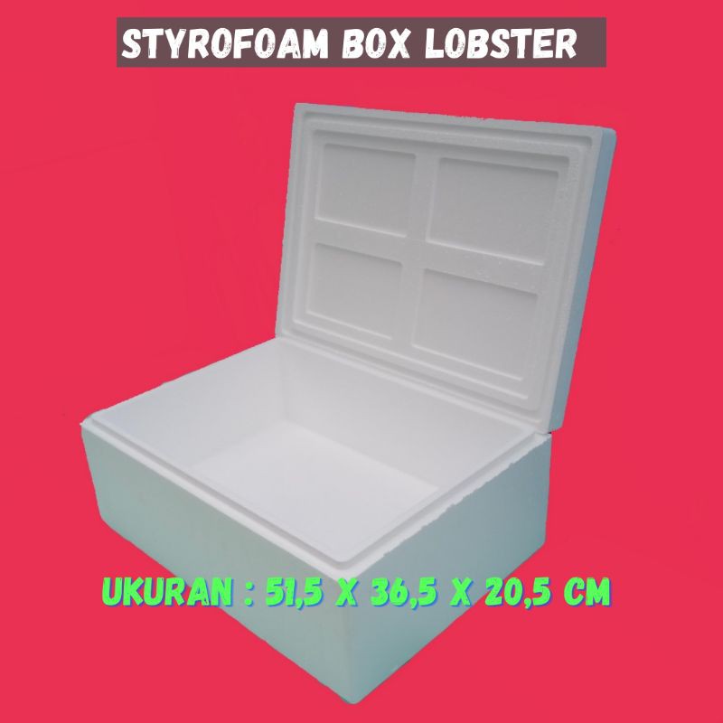 Jual STYROFOAM BOX 26 LITER / BOX LOBSTER | Shopee Indonesia