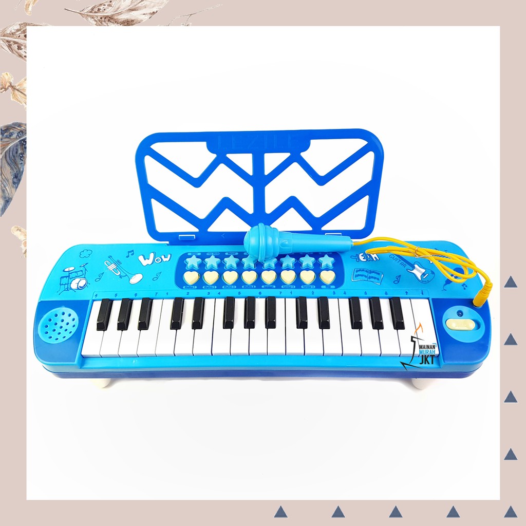 Jual MAINAN EDUKASI MAINAN ANAK MAINAN PIANO LITTLE MUSICIAN PIANO MIC ...