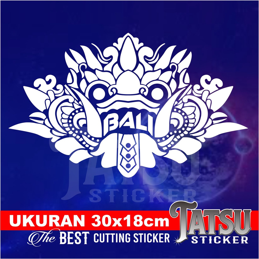 Jual STIKER BARONG BALI CUTTING STICKER KACA MOBIL BODY DAN RUMAH ...