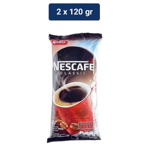 Jual Nescafe Classic Vending 120 gr x 2 Pcs | Shopee Indonesia