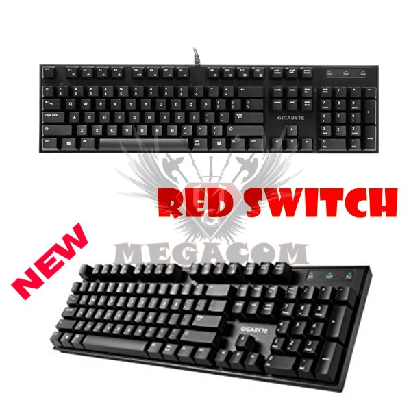 Jual GIGABYTE FORCE K81 Mechanical Gaming Keyboard - RED SWITCH ...