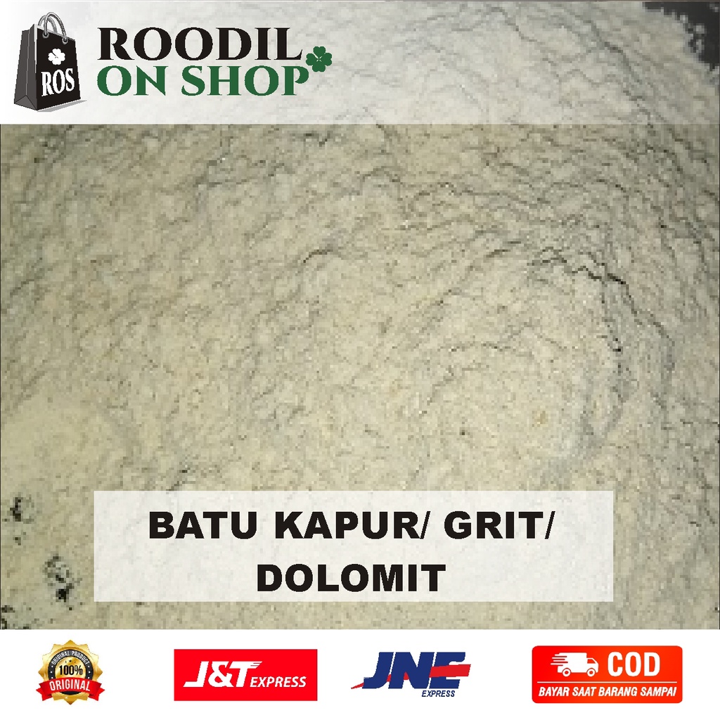 Jual BATU KAPUR DOLOMIT/ GRIT PAKAN AYAM/TEPUNG DOLOMIT- 1KG | Shopee ...