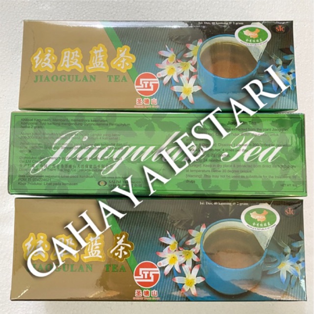 Jual Jiaogulan Tea / Jiao Gu Lan Cha / Jiao Gu Lan Tea - Teh Herbal ...