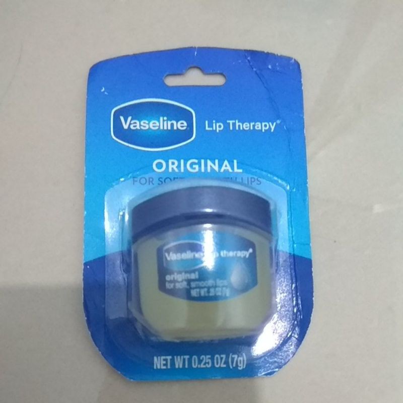 Jual vaseline lip therapy original 7g | Shopee Indonesia