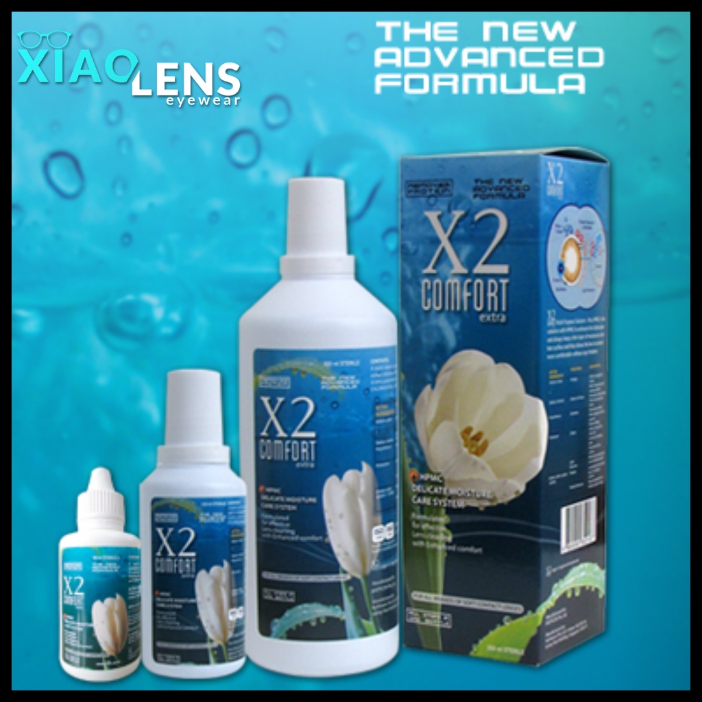 Jual Cairan Softlens X2 Comfort 120 ml | Shopee Indonesia