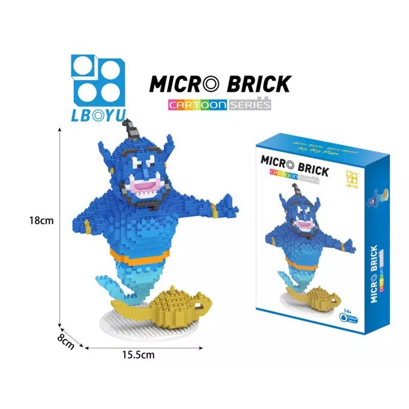 Jual Nano Block / Balok / Blok / Bricks / Lego Disney Aladdin LBOYU ...