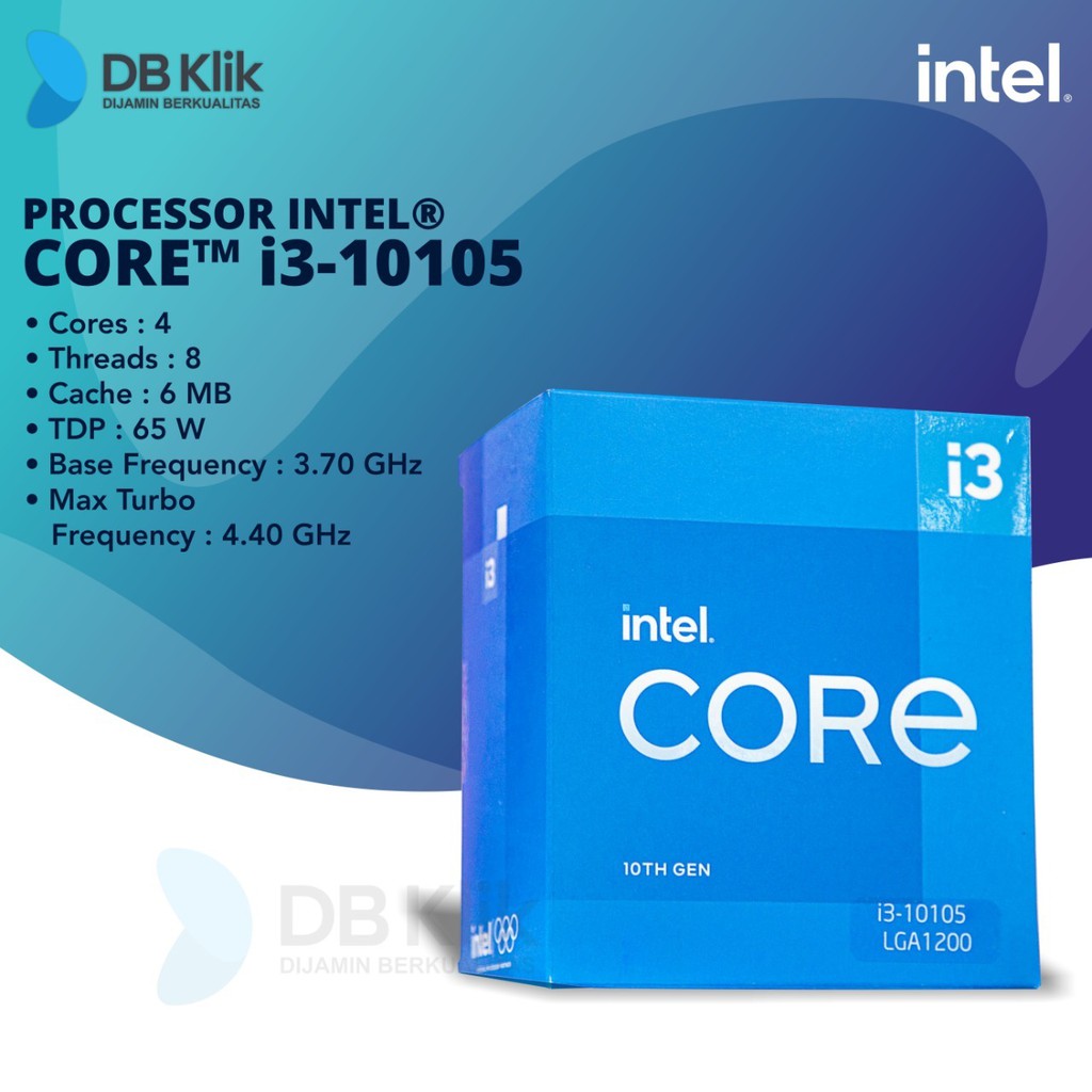 Jual Processor Intel Core I3-10105 Box 3.7GHz LGA1200 | Intel I3 10105 ...