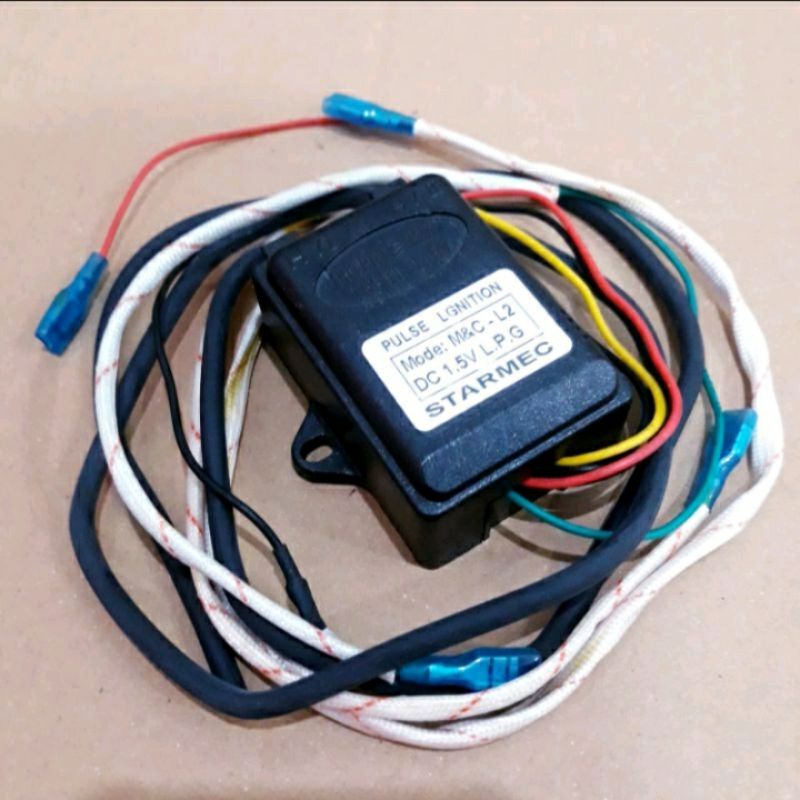 Jual pematik ighniter pemantik kompor 2 tungku 5 kabel in | Shopee ...