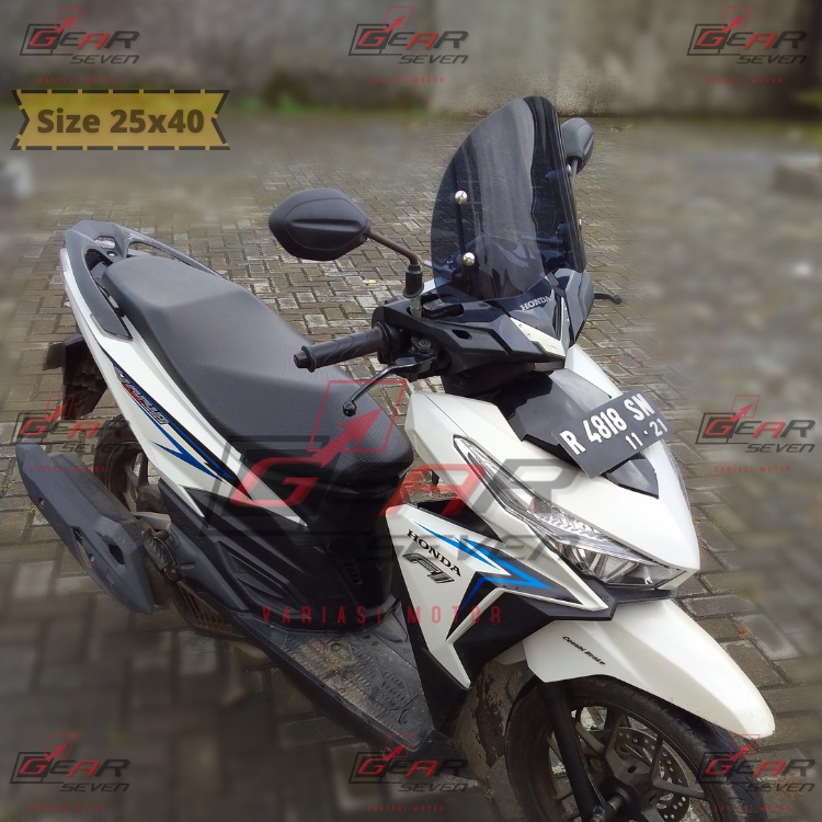 Jual Windshield Motor Universal Rayben ukuran 30cm x 40cm Visor Tameng ...