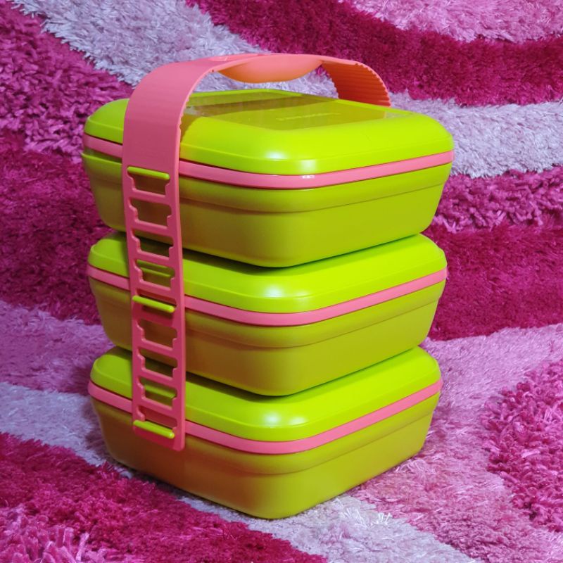 Jual Picnic Set Trio Tupperware MaLaysia | Shopee Indonesia