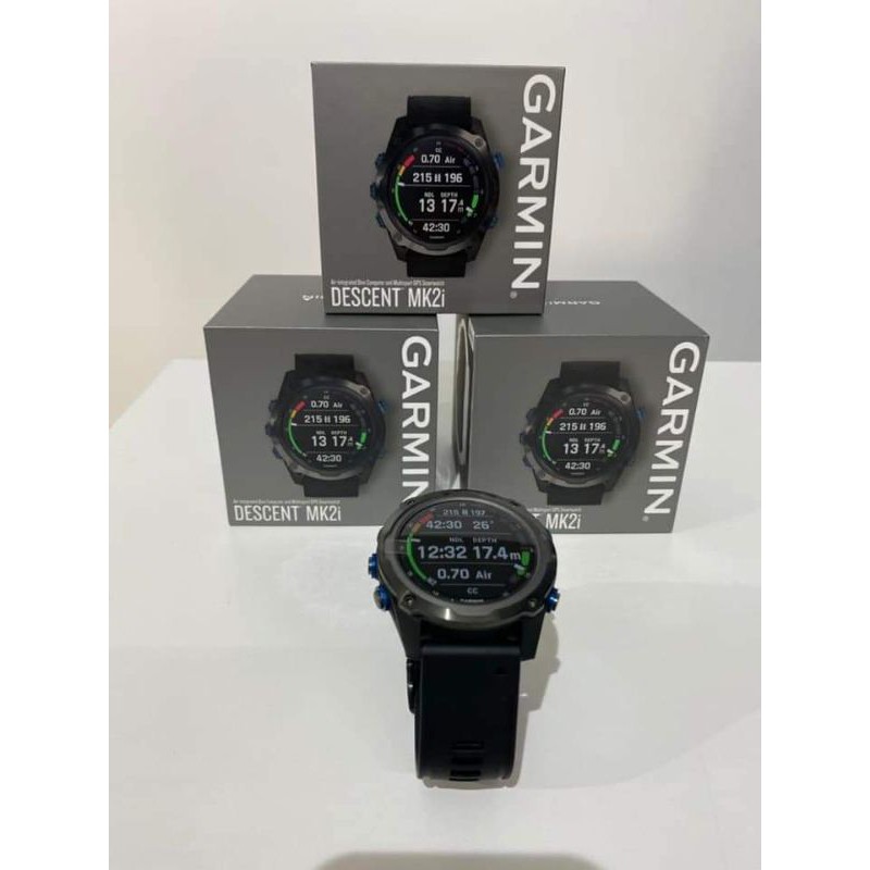 Jual Divecomp Garmin Descent™ MK2i Titanium Carbon Gray DLC Black Band ...