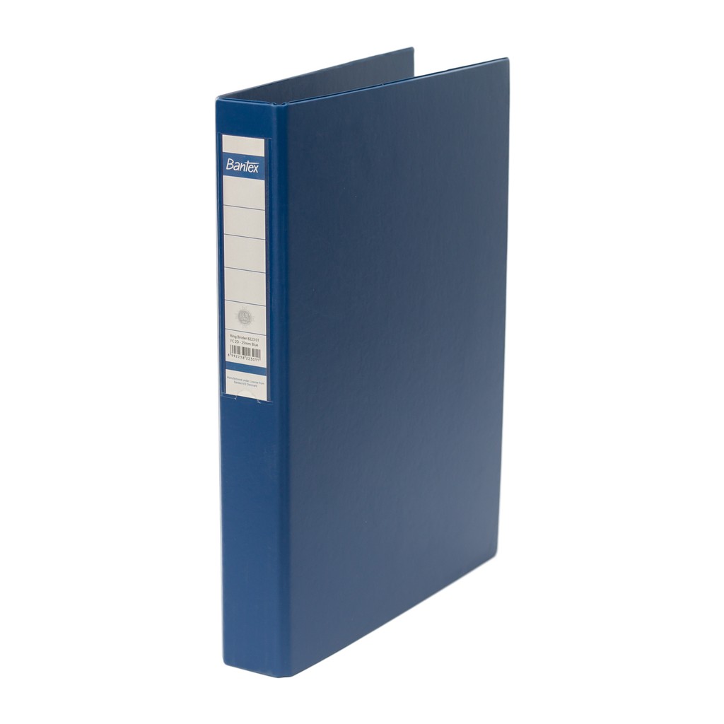 Jual Bantex Ring Binder 2 Ring D 25mm Folio Blue 8223 01 | Shopee Indonesia
