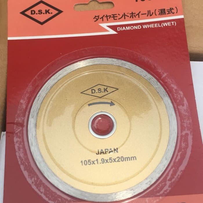 Jual [READY] Diamond Whel Dsk Wet Cutting 4" BERKUALITAS | Shopee Indonesia