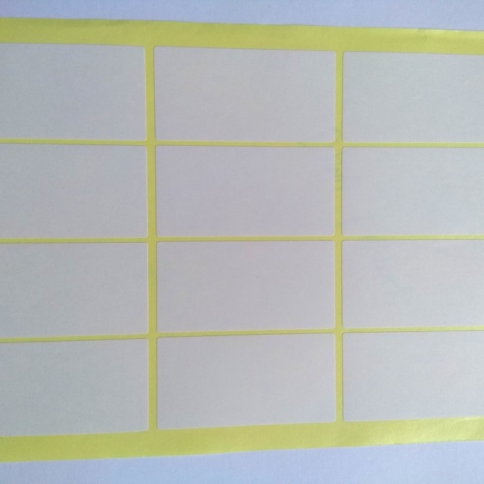 Jual Print Label Undangan No. 103 Polos | Shopee Indonesia