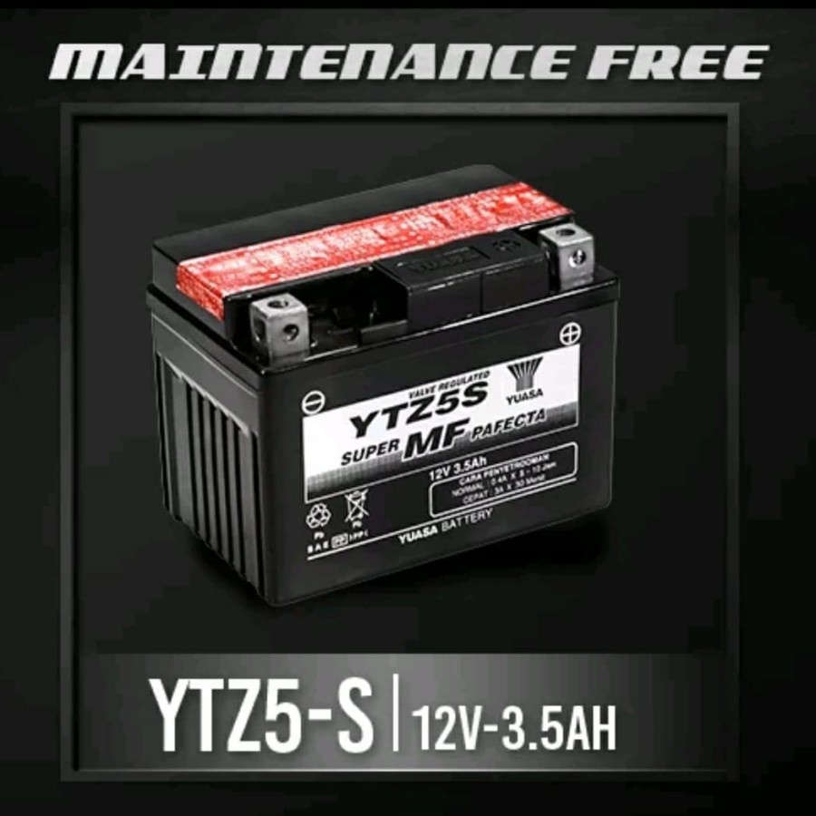 Jual Yuasa Aki Motor Vixon Mio Soul Jupiter Z Lexam 125 Xeon RC Mio ...