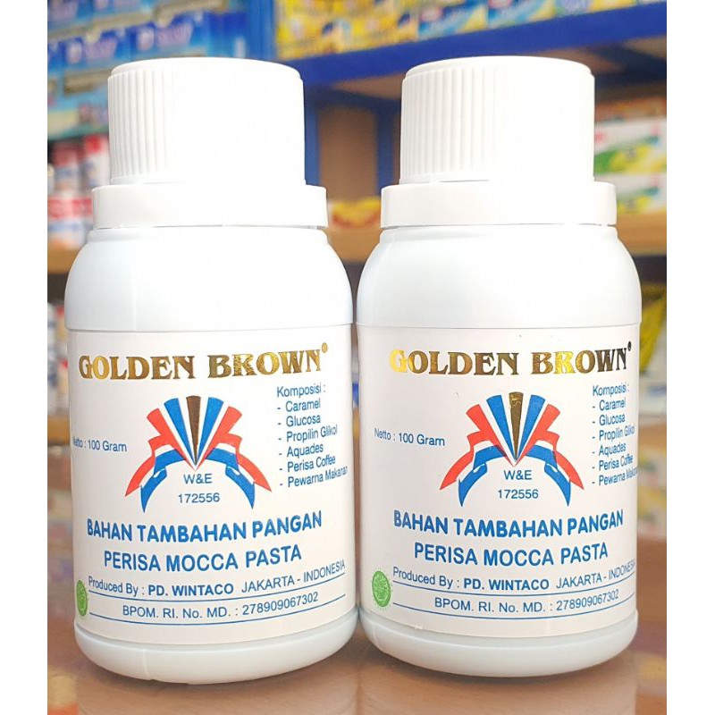 Jual Golden Brown Pasta Mocca / Pasta Mocca Goldenbrown 100Gr | Shopee ...