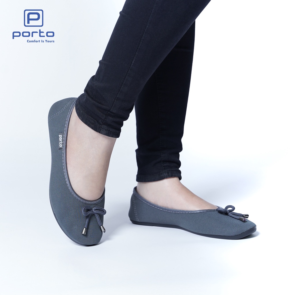 Jual sogo PORTO LADY Sepatu BA202L Flat Wanita Baru Cantik Empuk ...