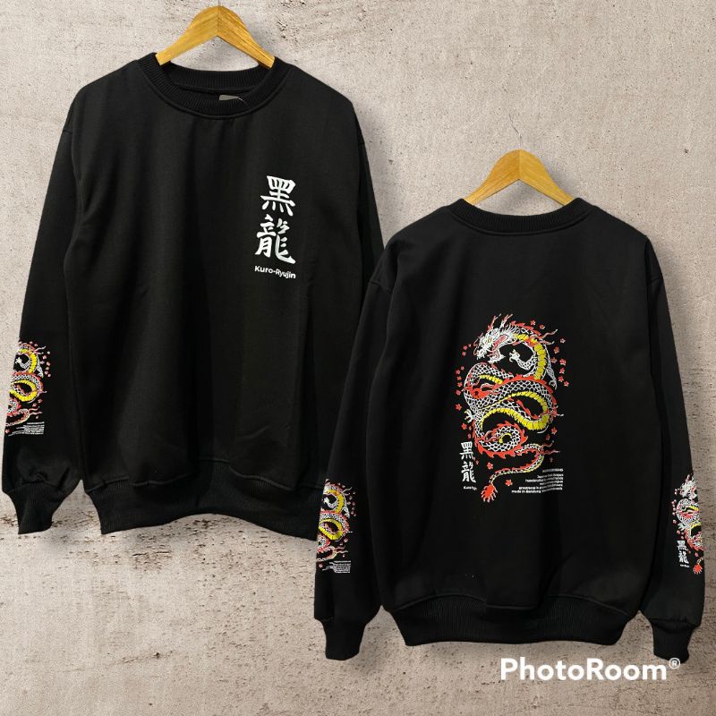 Jual PH ryuujinOrigins - Crewneck ryuujin Dragon - Jaket Barong ...