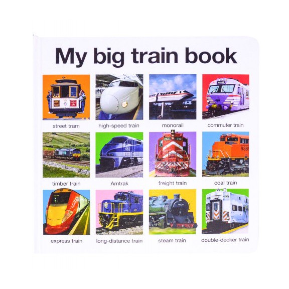 Jual My Big Train Book (My Big Board Books | Shopee Indonesia