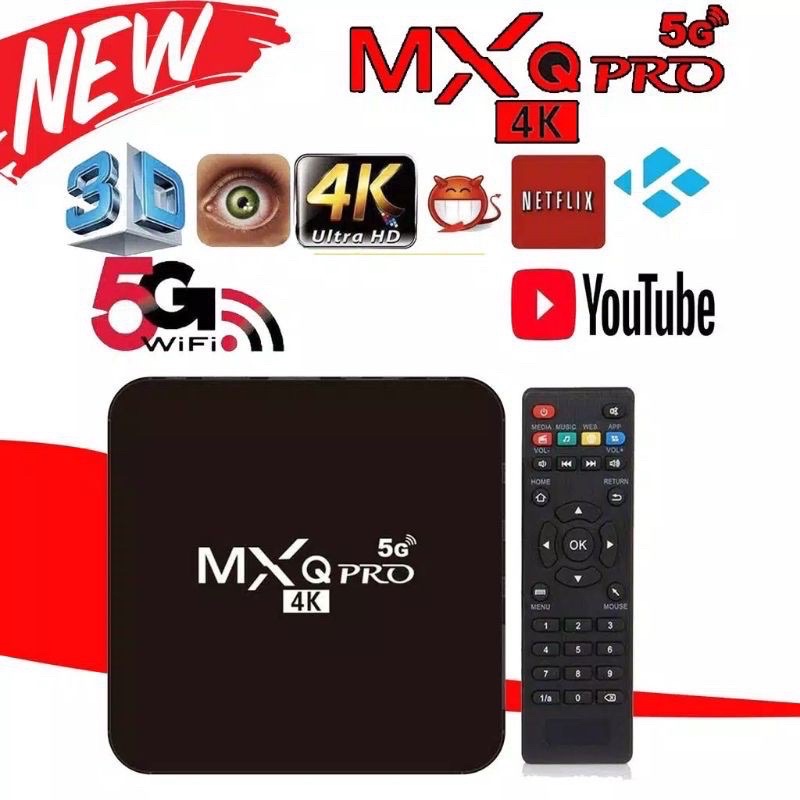Jual Android Tv Box Mxq Pro 5g Smart Tv 4k Ultra 2gb Ram 16gb Rom