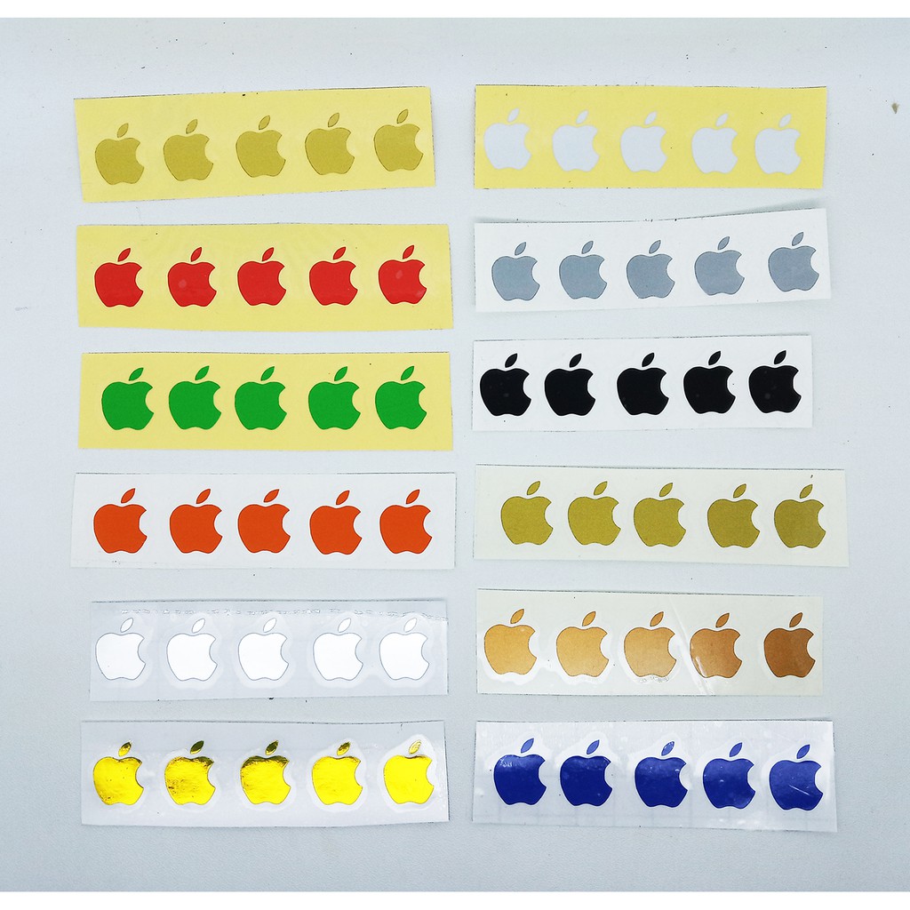 Jual 5 buah Sticker Apel Ukuran Kecil Pas untuk HP handphone | Shopee ...