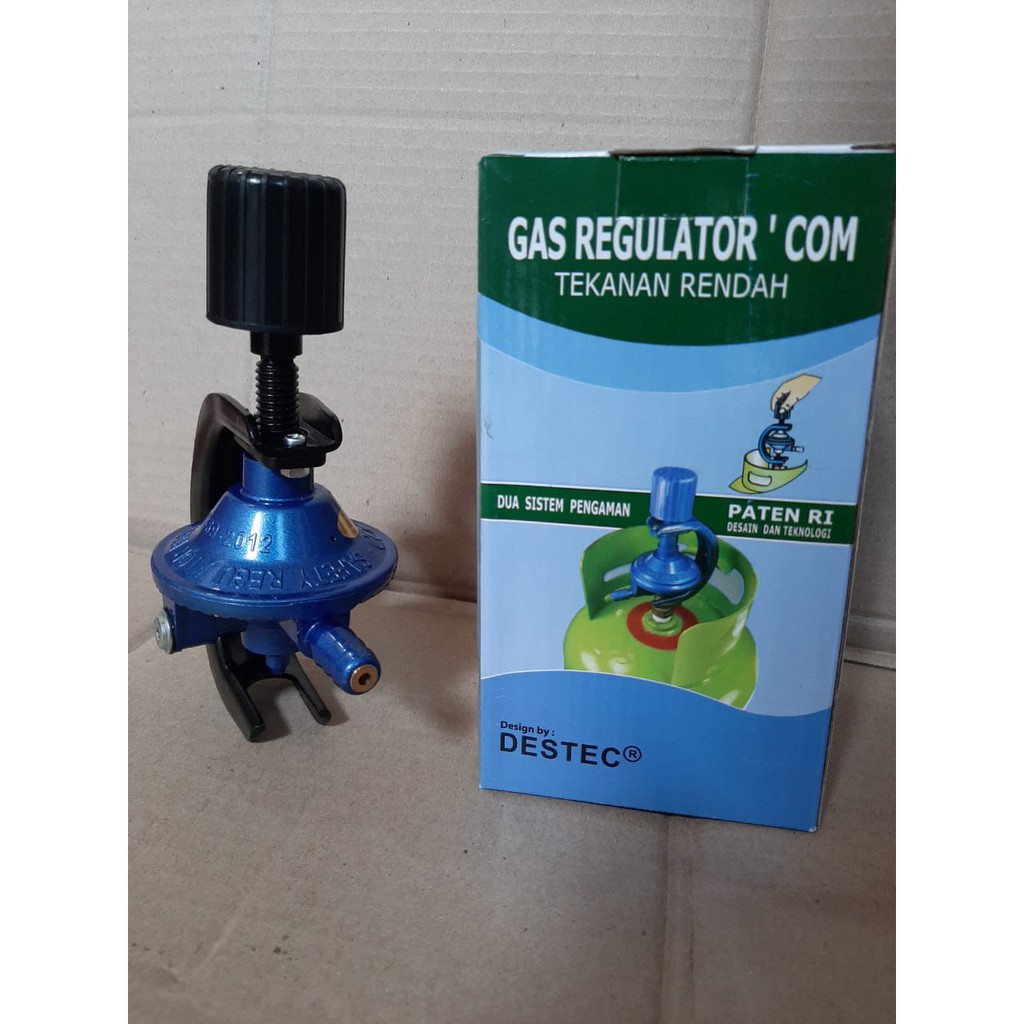 Jual Regulator Destec HP tanpa Meteran (model putar dengan pengaman ...