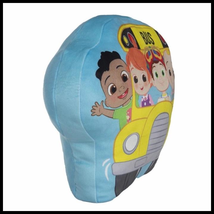 Jual Cocomelon Squish Pillow Friendly Bus | Shopee Indonesia