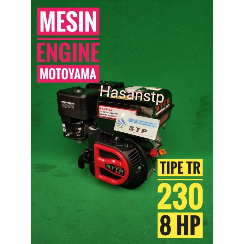 Jual mesin engine TR 230 8hp motoyama putaran cepat | Shopee Indonesia
