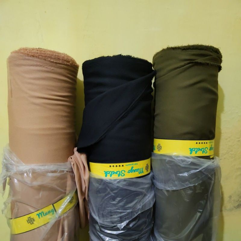 Jual kain mango stretch top quality harga per 0,5 meter | Shopee Indonesia