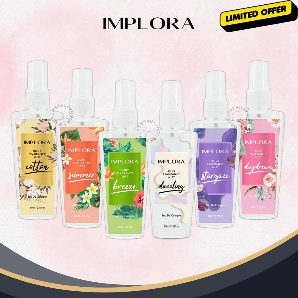 Jual PRODUCT TERPOPULER IMPLORA Body Fragrance Mist 1ml Cotton Breeze ...
