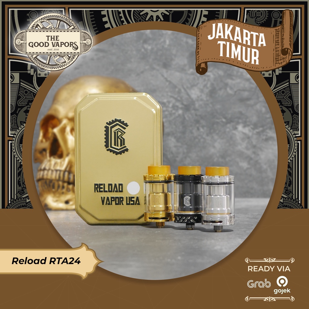 Jual Reload RTA 24mm Authentic dari Reload Vapor USA | Shopee Indonesia