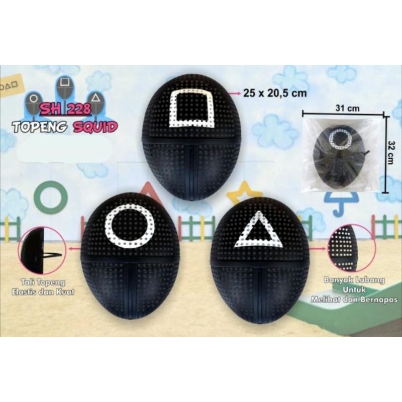 Jual ANEKA MAINAN TEMA SQUID GAME TOPENG BONEKA FIGURIN DLL | Shopee ...
