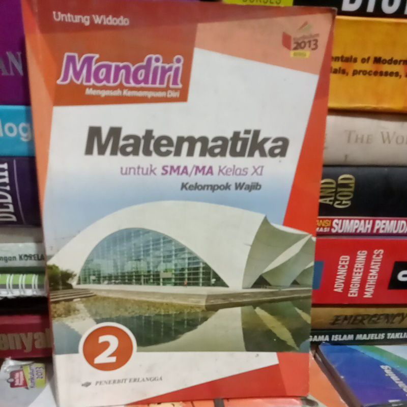 Jual MANDIRI MATEMATIKA UNTUK KELAS 2 SMA KELOMPOK WAJIB | Shopee Indonesia