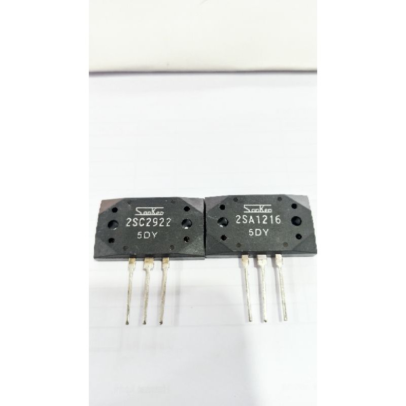 Jual transistor sanken 2sc2922 2sa1216 sanken 5dy ori | Shopee Indonesia