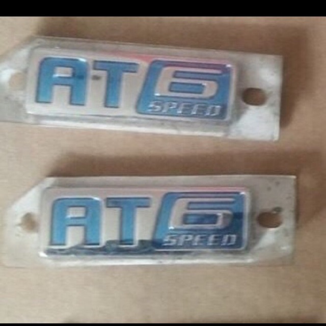 Jual Emblem AT6 Speed chevrolet Spin / Tulisan AT6 Speed | Shopee Indonesia