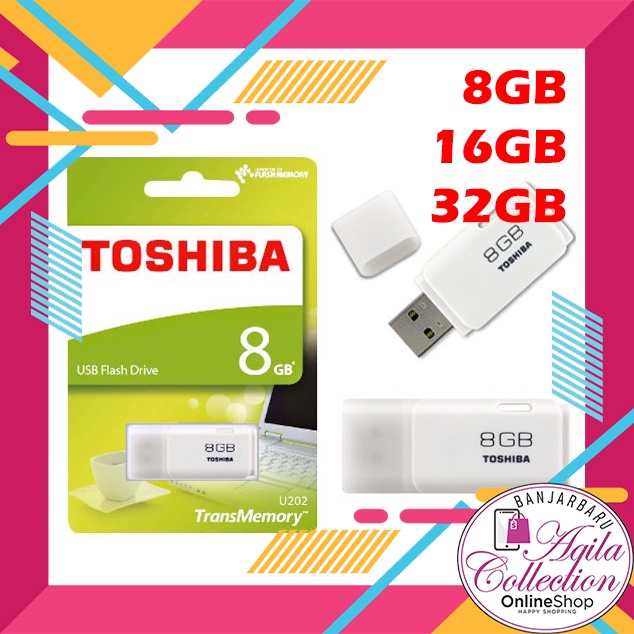 Jual USB FLASHDISK TOSHIBA 8GB 16GB 32GB | Shopee Indonesia