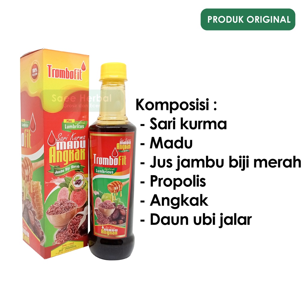 Jual Obat Demam Berdarah (DBD) dan Mengatasi Anemia - TROMBOFIT Sari ...