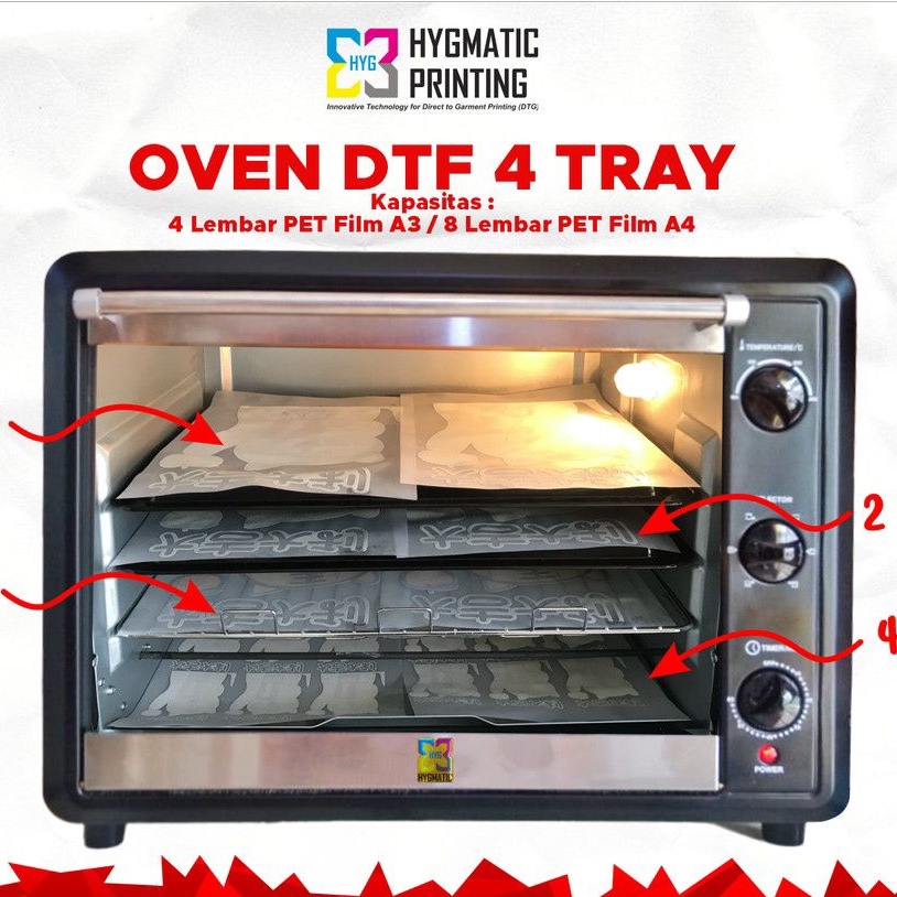Jual Mesin Oven DTF A3 - Oven DTF 4 Tray | Shopee Indonesia